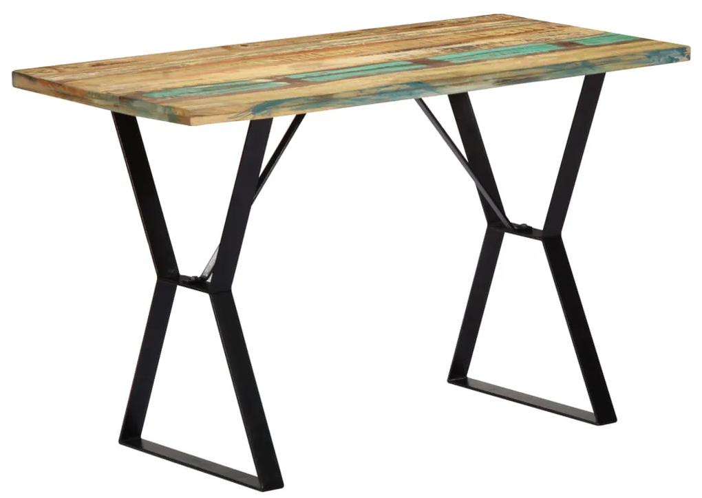 Jídelní stůl 120 x 60 x 76 cm masivní recyklované dřevo - Default Title