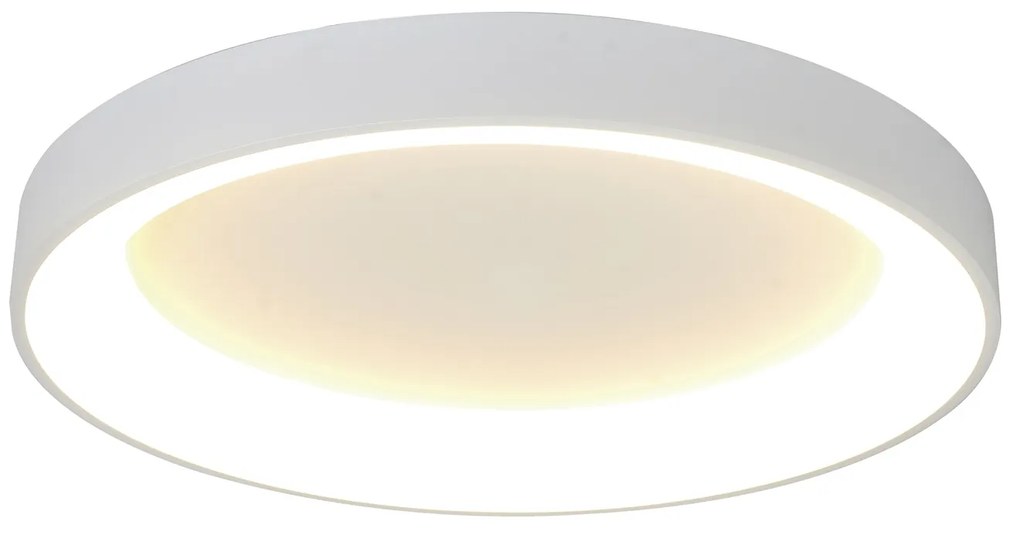 Mantra Niseko II, stropní kruhové svítidlo LED 40W, 2700-5000K, dálk. ovládání, bílá, průměr 50cm