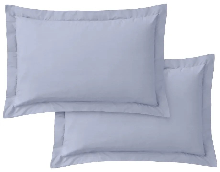 Povlaky na polštáře v sadě 2 ks z bavlněného perkálu 50x75 cm Cotton Percale – Bianca
