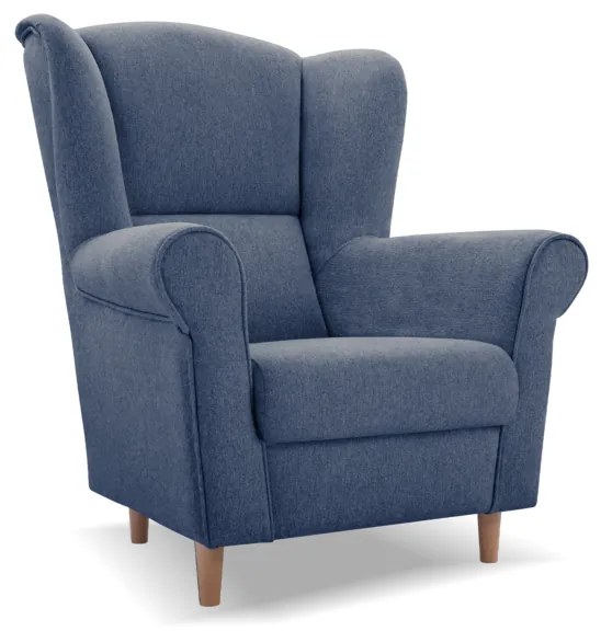 IDZ Křeslo LOFT 1 Barva látky: Tmavě zelená (Avra 12)