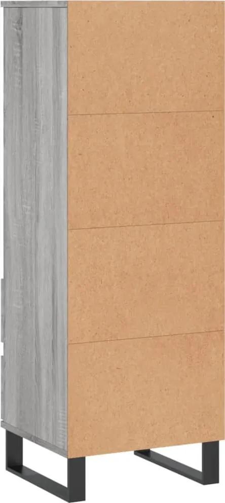 vidaXL Skříň highboard 40 x 36 x 110 cm kompozitní dřevo [831522] Barva: Bílá