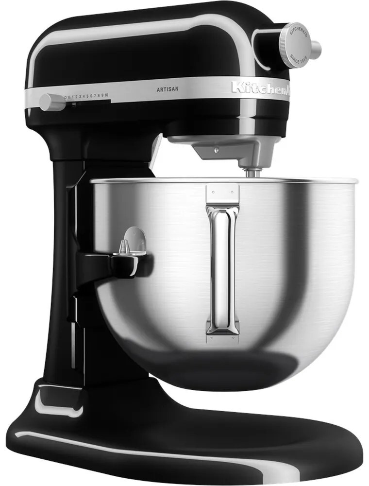 KitchenAid Artisan kuchyňský robot se zvedací mísou 6,6 l, černá, 5KSM70SHXEOB