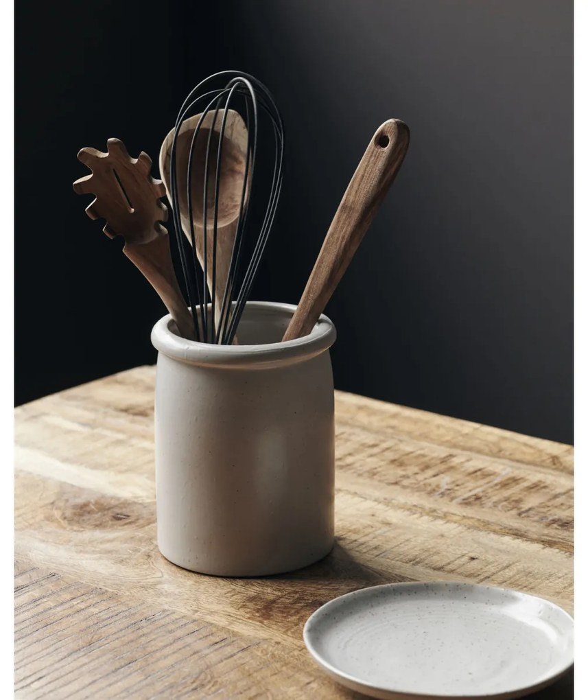 Kuchyňská dóza Pion White Grey 15 cm House Doctor