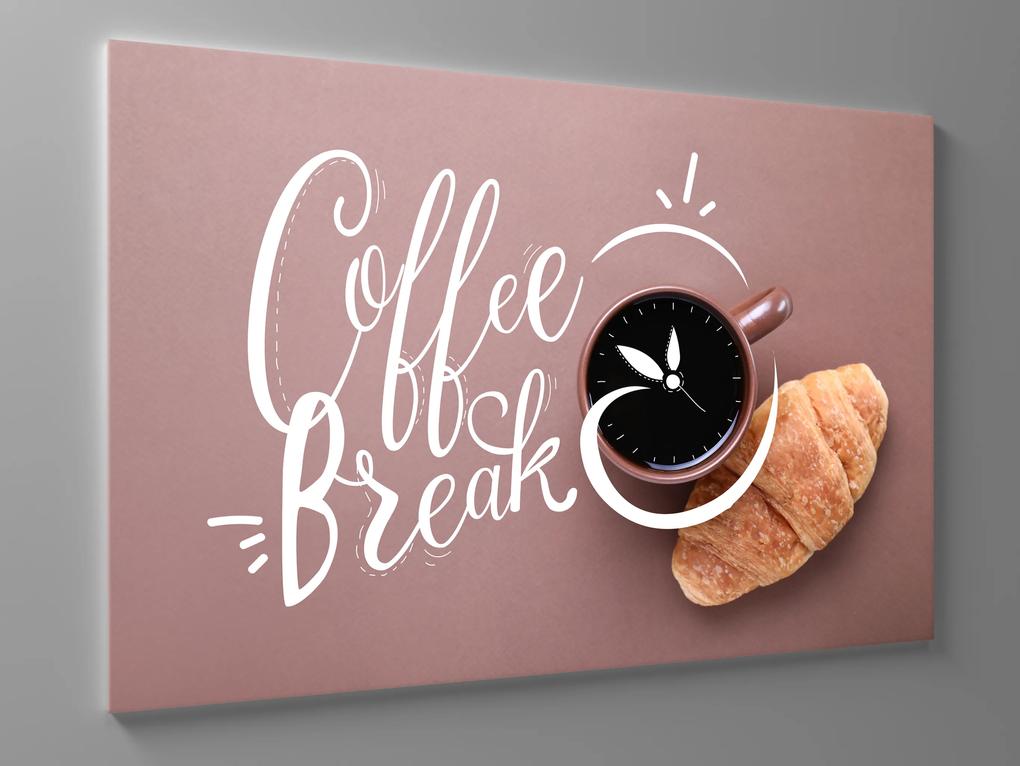 Liox Obraz coffee break Rozměr: 120 x 80 cm