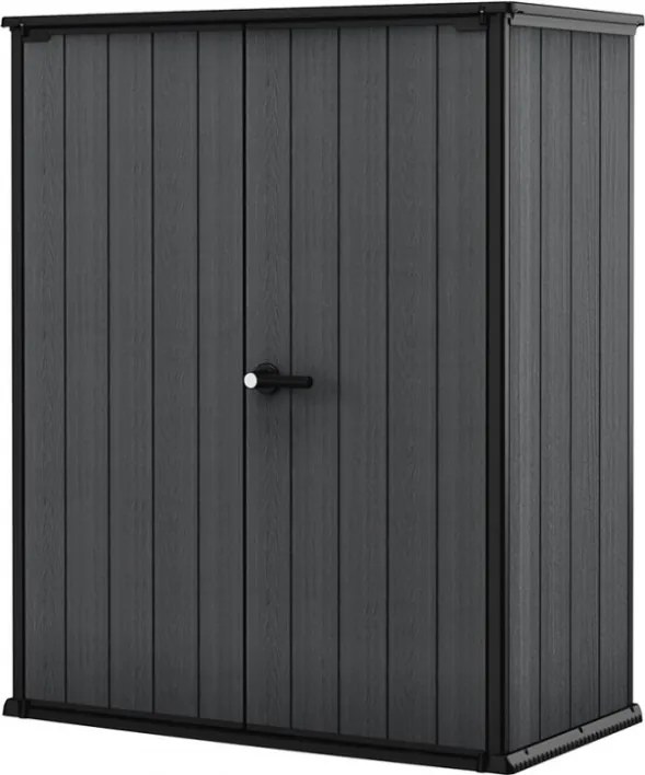 Zahradní skříň KETER Cortina Alto - 170,4 x 140 x 73,6 cm - Dark grey