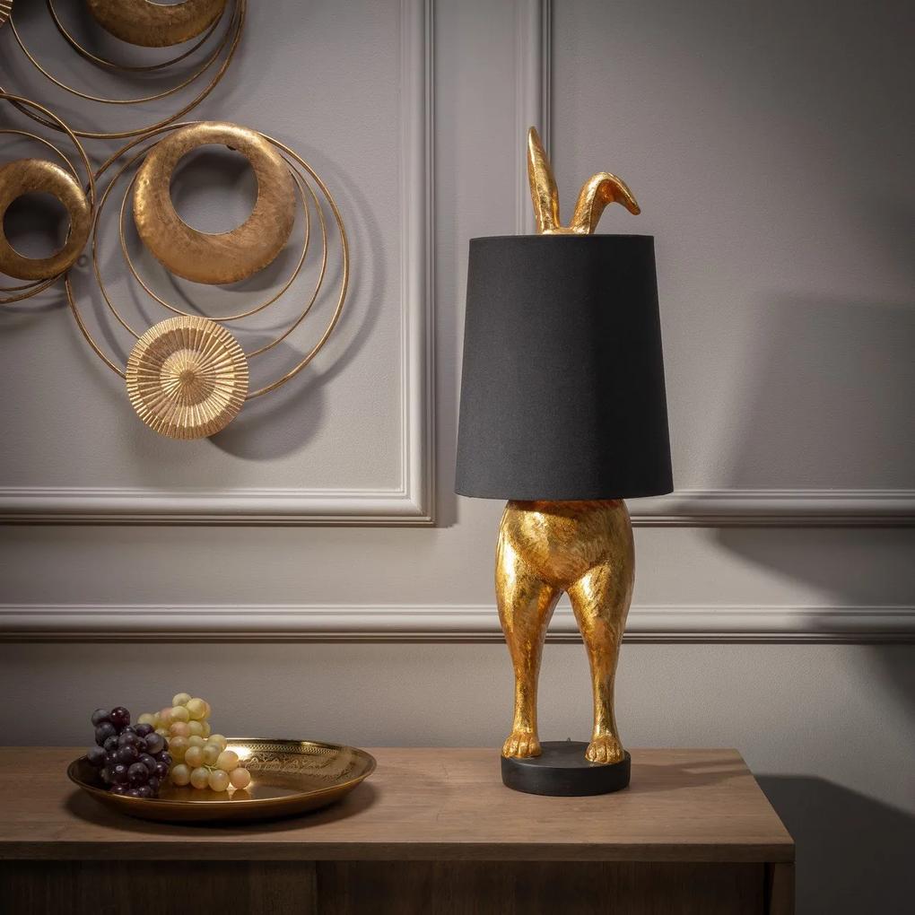 Stolní lampa Gold Rabbit 74cm