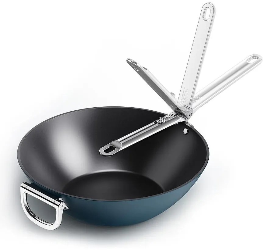 Wok pánev s keramickým povrchem ø 32 cm Space – Joseph Joseph