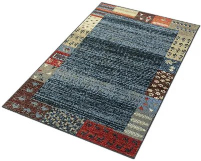 Koberce Breno Kusový koberec SHERPA 5093/DW6X, Modrá, Vícebarevné, 160 x 235 cm