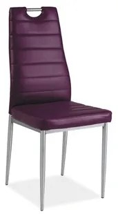 Jídelní židle H260 fialová/chrom