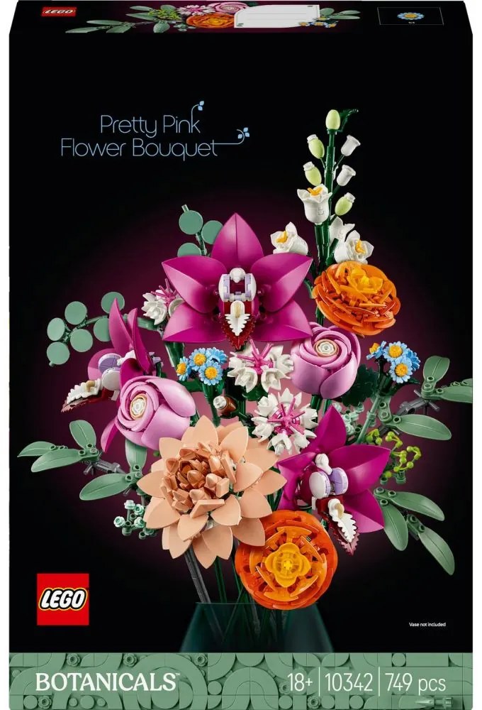 LEGO® Botanicals 10342 Krásná kytice růžových květin