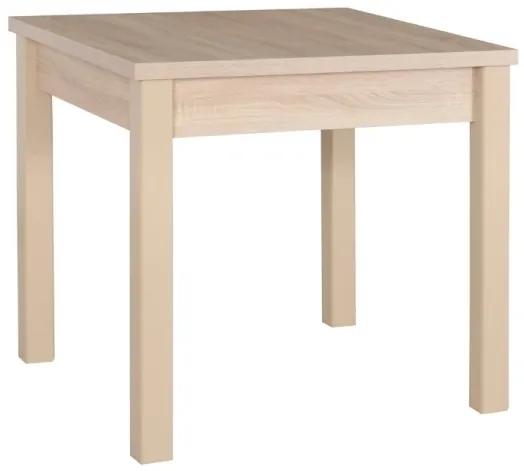 Drewmix jídelní stůl MAX 9 deska stolu bílá, nohy stolu sonoma