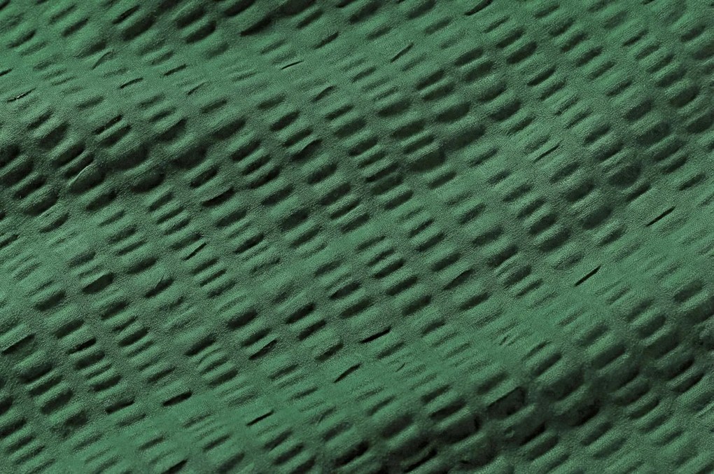 Krepové povlečení Jednobarevné - zelené Velikost: 140 x 200 + 70 x 90