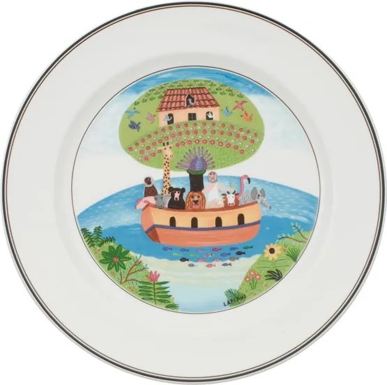 Villeroy & Boch Jídelní talíř Design Naif, Ø 27 cm, Noemova archa 10-2337-2623