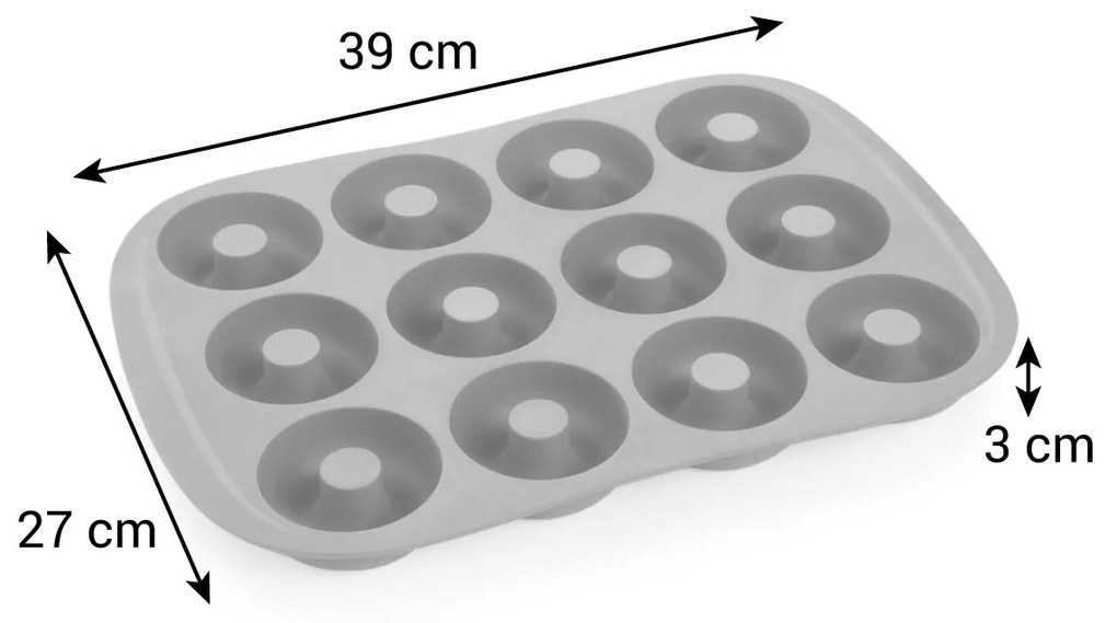 TESCOMA Forma 12 donutů DELÍCIA SiliconPRIME