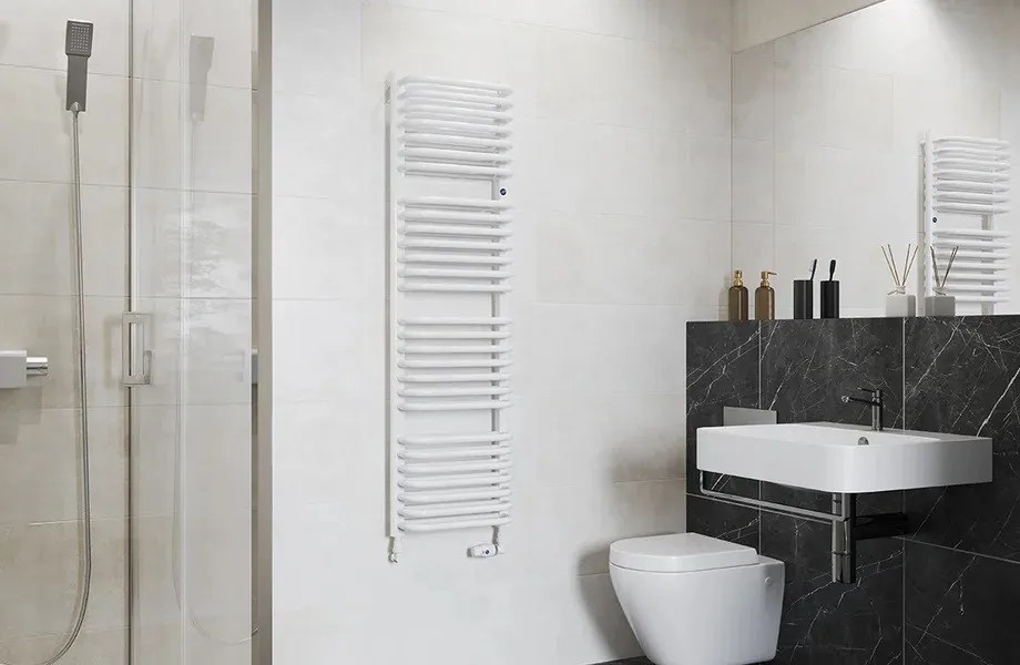 Hopa STANDARD 3D koupelnový radiátor 400 x 686 mm bílý RADSTA3407035BN