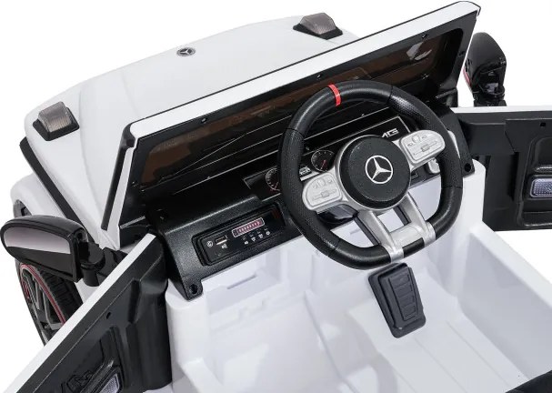 Elektrické autíčko Mercedes G63 AMG LIFT bílé