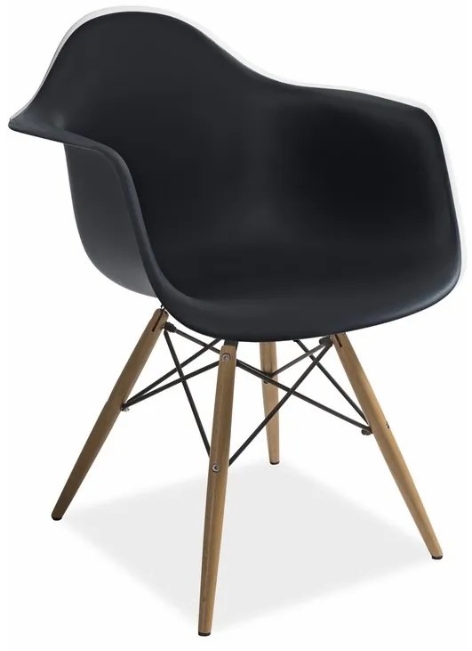D4L Jídelní židle Bella star černá