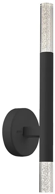 Designové nástěnné svítidlo Jedna černá