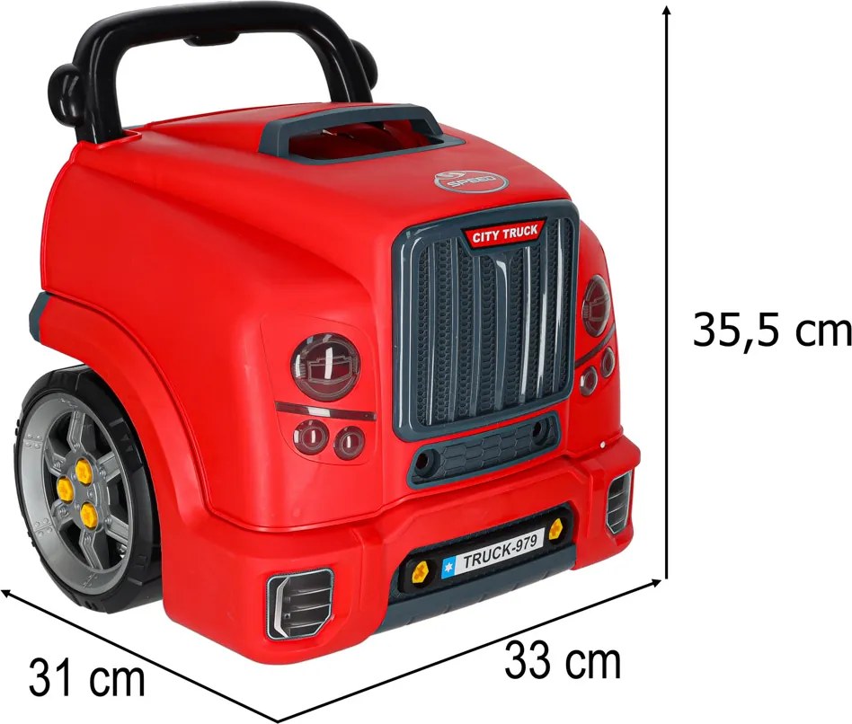 Creative Corner Sada pro demontáž motoru nákladního automobilu mechanické pohyblivé části