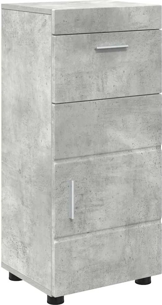 Sada koupelnového nábytku TULUM 4 ks Betonově šedá 3398047