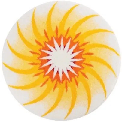 Koupelnová předložka Grund Mandala - Cesta světla Typ: 100x100 cm kruh