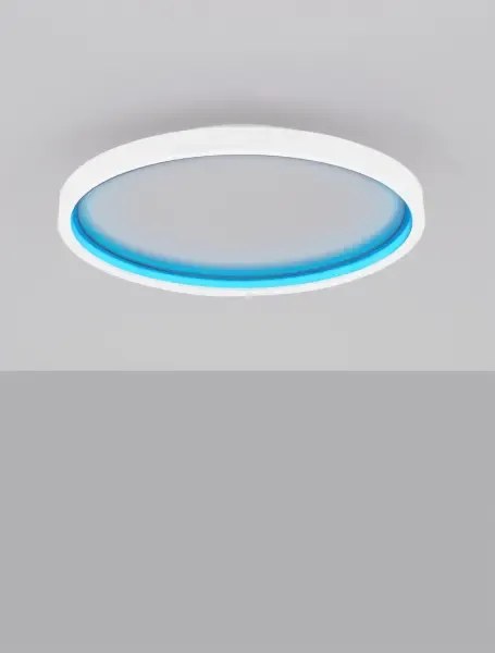Moderní stropní svítidlo Chet RGB 39 s dálkovým ovládáním