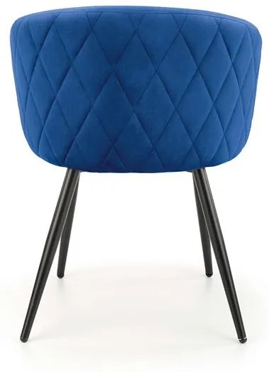 HALMAR K430 židle tmavě modrá