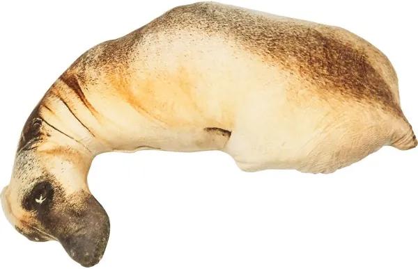 Polštář Shape Dog 43×70 cm - hnědý