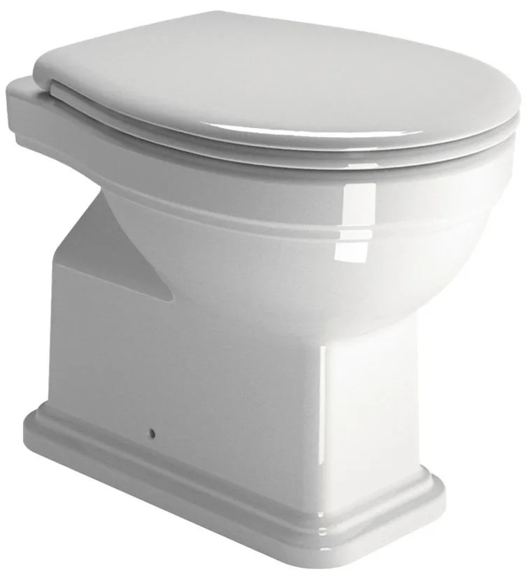 GSI CLASSIC WC mísa stojící, 37x54cm, zadní odpad, bílá ExtraGlaze 871111