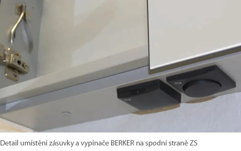 Intedoor NY ZS 120 3dv zrcadlová stěna 120x72cm NYZS1203DV Barva: 26 - Dub Gladstone