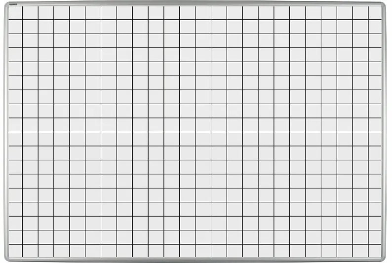 Magnetická tabule s odkládací poličkou MANAŽER K 120 x 90 cm (potisk) - linky 100 mm (101200902102)