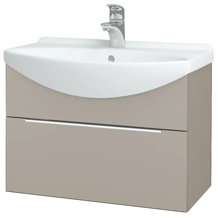 Dřevojas Koupelnová skříň TAKE IT SZZ 65 Varianta: N01 Bílá lesk / Úchytka T05 / D17 Colorado
