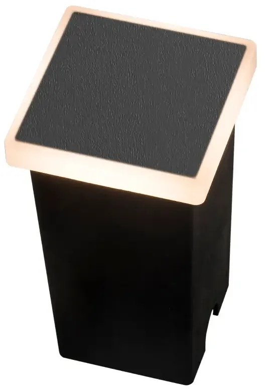 Venkovní LED svítidlo Alf Square 3000K černá