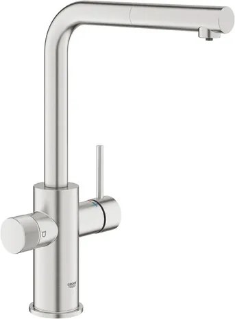 Grohe GROHE Blue Pure 2022 dřezová baterie s filtrem supersteel 30601dc0 G30601DC0