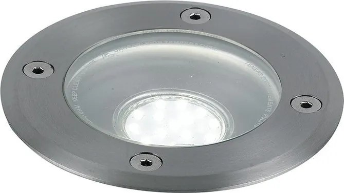 FAN I-DRIVE-R1 Pochozí venkovní svítidlo Drive, 1 x GU10, IP67, 10,8 x 11,8 cm - FANEUROPE