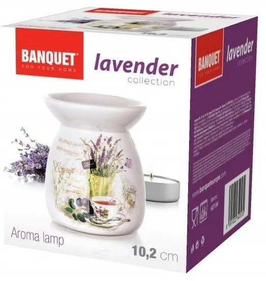 Banquet Aroma lampa keramická Lavender