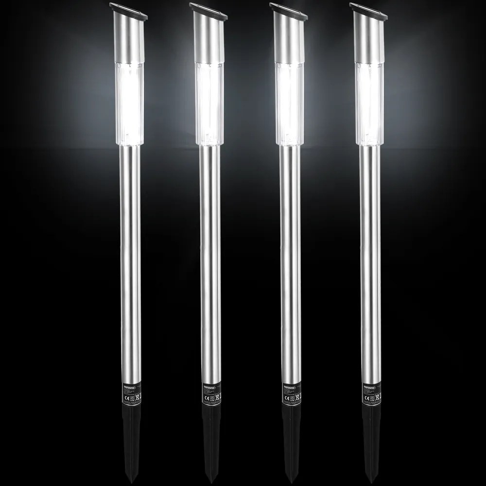 Solární zahradní LED osvětlení 4 ks 108849