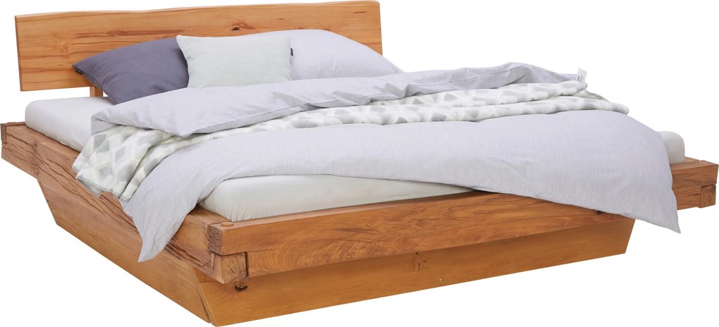 XXXLutz TRÁMOVÁ POSTEL, 180/200 cm, barvy buku Linea Natura - Manželské postele - 002418000201