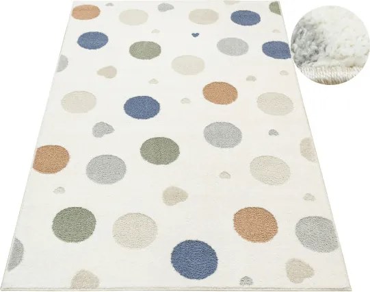 Koberec Esme Kids C5648A bílý/krémový