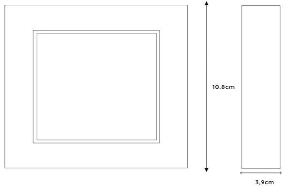 Lucide 28117/11/30 - LED Koupelnové svítidlo BRICE LED/8W/230V IP44 černá