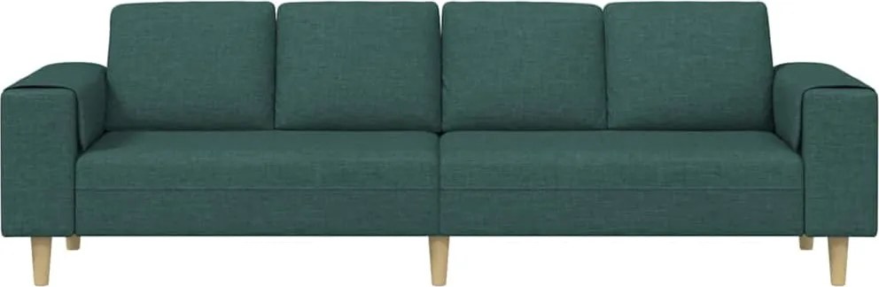 Pohovka do obývacího pokoje Tmavě zelená 250 x 77 x 76 cm 3335085