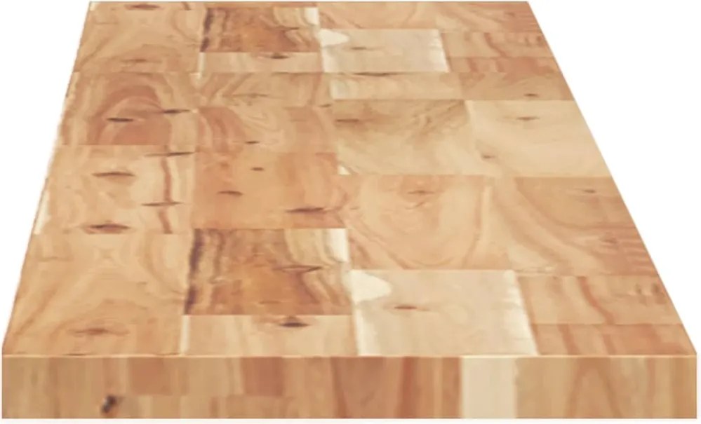 Plovoucí police 4 ks 160 x 20 x 2 cm olejované akáciové dřevo 3279522