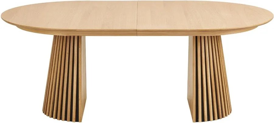 Rozkládací jídelní stůl s přídavnou deskou v dekoru dubu Osaka – House Nordic