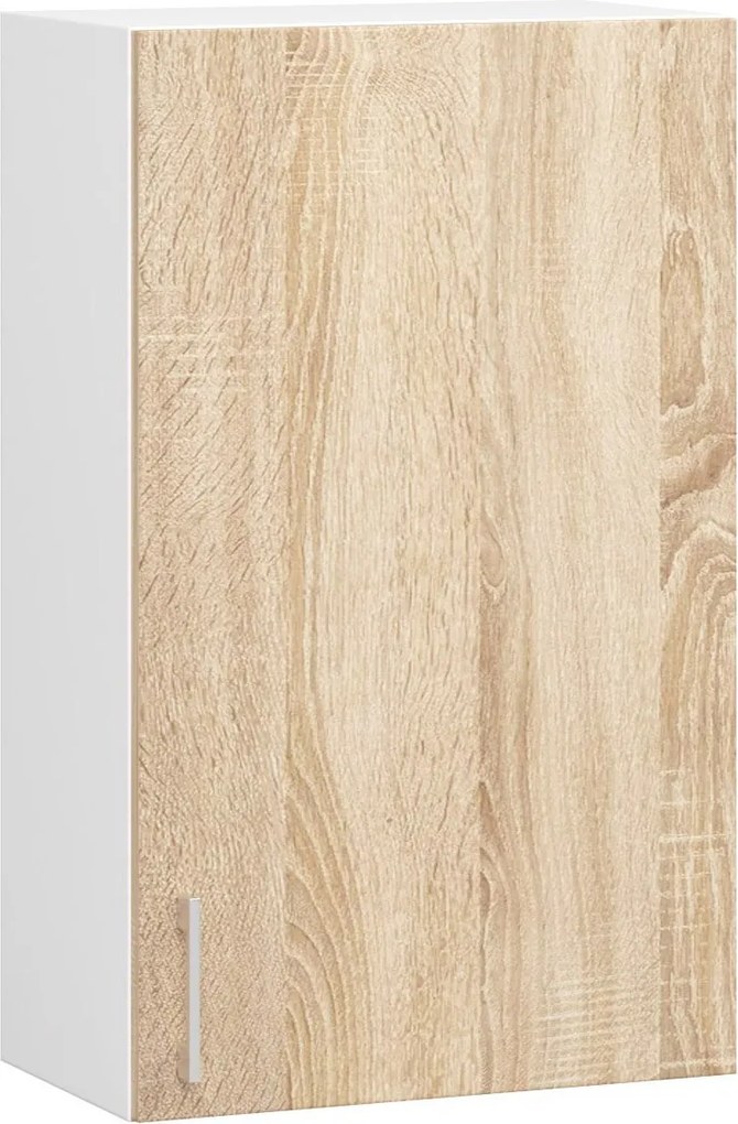 Závěsná kuchyňská skříňka Lima W50 720 bílá/dub sonoma