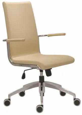 Antares Kancelářská židle 1920 ALEX ALU GALERIE - Čalounění Antares EKO KŮŽE (SK, BO) / SKAI, BLOOM