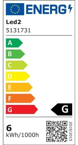 Stropní LED svítidlo LED2 ROLO bílé IP65 6W 3000K 5131731