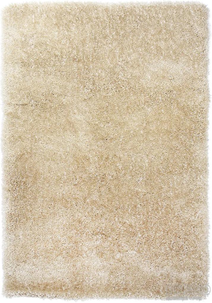 Chlupatý kusový koberec Monte Carlo | pískový Typ: 160x220 cm