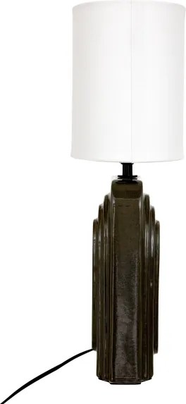Atmosphera - Stolní lampa MONIA 1xE14/60W/230V černá/bílá
