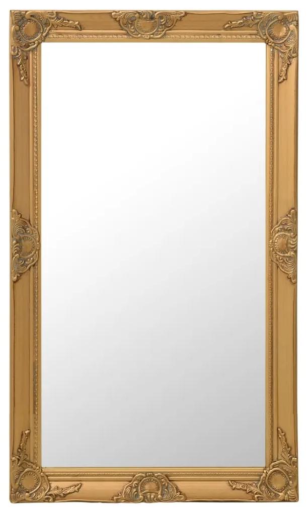 320341 vidaXL Nástěnné zrcadlo barokní styl 60 x 100 cm zlaté