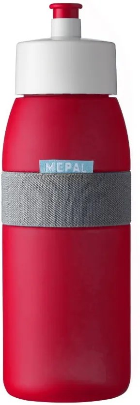 Červená sportovní lahev Rosti Mepal Ellipse, 500 ml